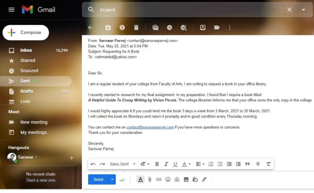 Email Writing Format and Rules in Board Exams with Samples